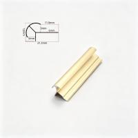China Round External Corner Trim Durable Decorative Aluminium Strip Home Renovation Wall Accessory Molding for sale