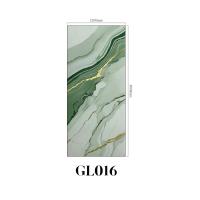 China Luxury PVC Marble Wall Sheet UV Coated Marble Finish Panel for Bedroom Living Room for sale