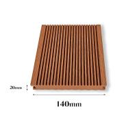 China Pool WPC Decking Double Sided Groove Anti Slip Outdoor Flooring Wellness Area for sale