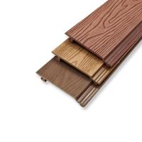China Wood Plastic Composite Wall Panel Waterproof UV-Stabilized WPC Cladding Terrace Backyard for sale