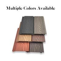 China Wood Plastic Composite Wall Panel Waterproof UV-Stabilized WPC Cladding Terrace Backyard for sale