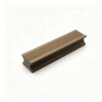 China 40x25mm WPC Deck Panel Solid Joist Base Keel Beam Waterproof Outdoor Flooring Accessory for sale