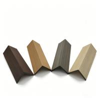 China 50x50mm WPC Deck Panel Trim Waterproof Corner Guard End Cap Patio Pool Flooring for sale