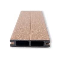 China 95*20mm WPC Outdoor Wall Panels ASA Co-Extruded Interlocking Durable Fence Board Villa for sale