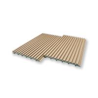 China B1 Grade Flame Retardant PVC Fluted Wall Panels 108x9mm Grooved Interior Cladding System for Home Renovation Projects for sale