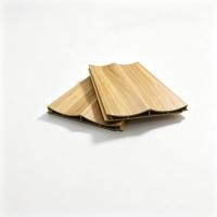 China Double Concave Hollow PVC Fluted Wall Panels 148x15mm Eco Friendly Interior Cladding Design for Restaurant Spaces for sale