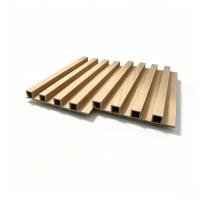 China DIY Friendly Hollow 3D Slat PVC Fluted Wall Panels 170x22mm Interior Wall Cladding for Home Decor Projects for sale