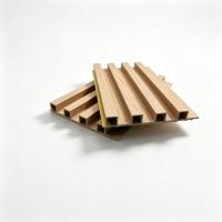 China DIY Friendly Hollow 3D Slat PVC Fluted Wall Panels 170x22mm Interior Wall Cladding for Home Decor Projects for sale