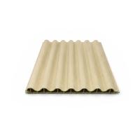 China Wave Design Corrugated PVC Fluted Wall Panels 200x15mm Decorative Interior Cladding for Hotel Villa Projects for sale