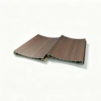 China 130x15mm Mildew Proof PVC Fluted Wall Panels 3D Effect Interior Cladding Design for Commercial Decoration Spaces for sale