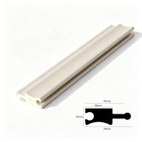 China 360 Degree Rotary Grille PVC Fluted Wall Panels Solid Interlocking Cladding Design for Column Wrap Applications for sale
