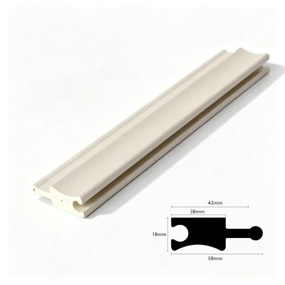 China 360 Degree Rotary Grille PVC Fluted Wall Panels Solid Interlocking Cladding Design for Column Wrap Applications for sale