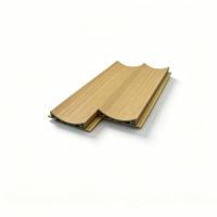 China Hollow Concave Waterproof PVC Fluted Wall Panels Easy Install Cladding Design for Facade Showroom Applications for sale