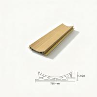 China Hollow Concave Waterproof PVC Fluted Wall Panels Easy Install Cladding Design for Facade Showroom Applications for sale