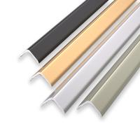 China Stainless Steel Right Angle Trim 10x10mm Aluminium L Shaped Edge Profile Corrosion Resistant Strip for sale