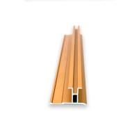China Waterproof Aluminium Decorative Trim Waist Line Anti Mold Wall Panel Connection Profile Strip Molding for sale