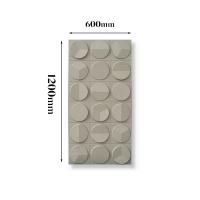 China Clock Brick Foam Board PU Wall Panel Lightweight New Materials Texture For TV Background for sale