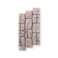 China Long Lasting PU Stone City Wall Panel Weather Resistant Faux Stacked Slab For Boundary for sale