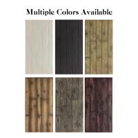 China Eco Friendly PU Stone Weathered Wood Grain Wall Panel Timber Slab For Campsite Cabin for sale