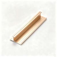 China V Shaped Decorative Metal Trims Aluminium Alloy Waterproof Easy Install Wall Decoration Molding Strip for sale
