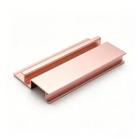 China Side Lit Versatile Aluminium Decorative Trim Skirting Board Waterproof Rustproof Wall Molding Edge Profile for sale