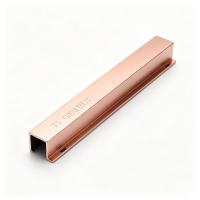 China Aluminium Alloy Decorative Metal Trims Top Line Wall Panel Edge Protection Profile Strip Molding for sale