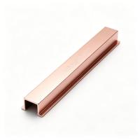 China Universal Decorative Metal Trims Aluminium Alloy LED Light Strip Fireproof Molding Easy Cut Install Panel for sale