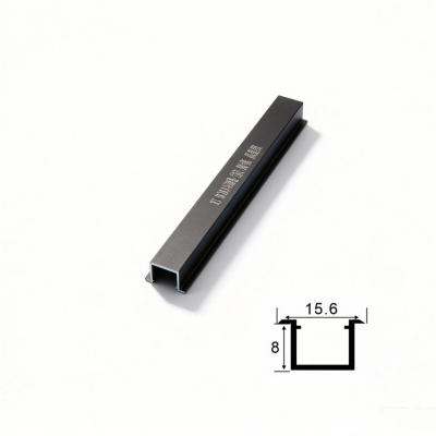 China Universal Decorative Metal Trims Aluminium Alloy LED Light Strip Fireproof Molding Easy Cut Install Panel for sale