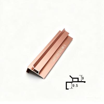 China Modern Aluminium Decorative Trim Suspended Lighting Edge Strip High Weather Resistance Profile Molding for sale