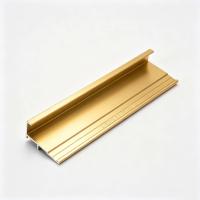 China Aluminium Decorative Trim Doorway Window Casing Strip Waterproof Wear Resistant Edge Profile Molding for sale