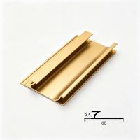 China Anti Fading Aluminium Decorative Trim Down Light LED Skirting Board Profile Strip Anti Aging Edge Molding for sale