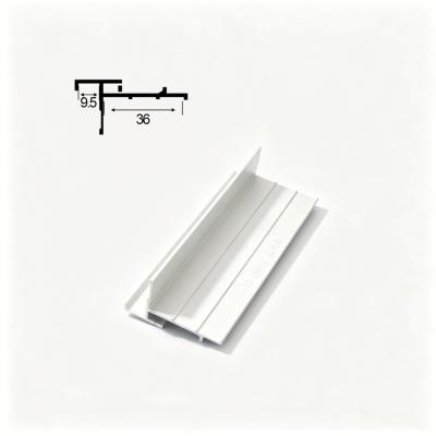 China High Hardness Aluminium Decorative Trim Split Level Strip Home Renovation Accessory Profile Edge Molding for sale