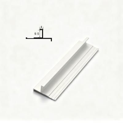 China Recyclable Eco Friendly Aluminium Decorative Trim External Corner Office Wall Profile Strip Edge Molding for sale