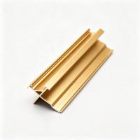 China High Density Decorative Metal Trims Aluminium Alloy LED Lighting External Corner Strip Wear Resistant Edge Profile for sale