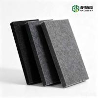 China Polyester Fiber Acoustic Panel 1220x2420mm Sound Absorbing Wall Panel for Studio Office for sale