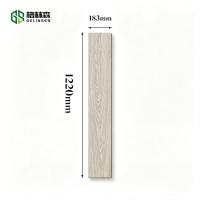 China Waterproof SPC Wood Flooring Stone Plastic Vinyl Tile Flame Retardant for Apartment for sale