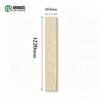 China Waterproof SPC Wood Flooring Stone Plastic Vinyl Tile Flame Retardant for Apartment for sale