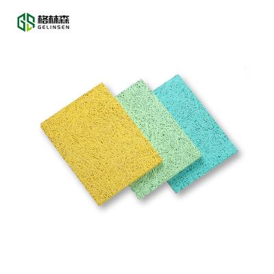 China Wood Fiber Acoustic Board Sound Absorbing Panels Soundproofing Multiple Colors for Cinema for sale