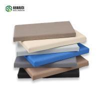 China Fiberglass Acoustic Wall Panels 600x600mm Fabric-Wrapped Soundproof for Cinema Office for sale