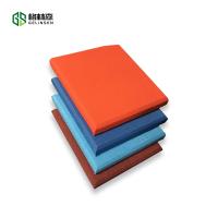 China Fiberglass Acoustic Wall Panel 600*1200mm Noise Cancelling Treatment for Home Theater for sale