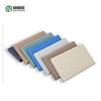China Fiberglass Acoustic Wall Panels 600x600mm Fabric-Wrapped Soundproof for Cinema Office for sale