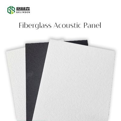 China Fiberglass Acoustic Panel Sound Absorbing Baffles Height-Adjustable for Office Ceiling for sale