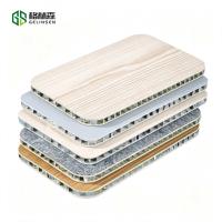 China SPC Laminated Aluminium Honeycomb Panel 4x8 ft High-Strength Sandwich Board for Hotels for sale