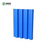 China Hollow PVC Fluted Wall Panel 150*17mm 3D Slat Cladding Easy Installation for Home Theater for sale