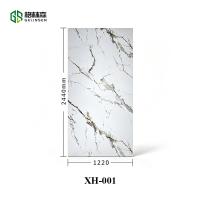 China Decorative UV Marble Sheet 1220*2440mm*2mm Eco-Friendly UV-Coated Surface for Retail Displays for sale