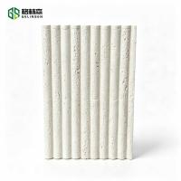 China 3D Convex Cylindrical Flexible Stone Wall Panel Natural Stone Texture for Backsplash for sale