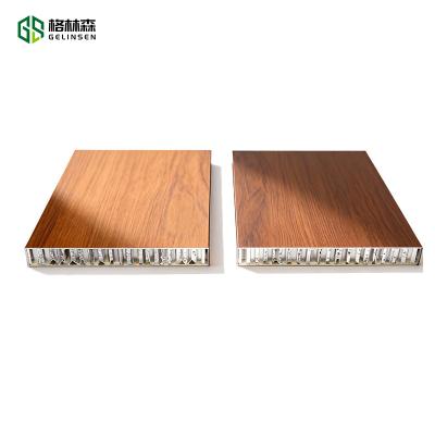 China Aluminium Honeycomb Panel Sandwich Composite Cladding Thermal Insulation for Facade Ceiling for sale