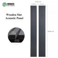 China Factory Direct Wooden Slat Acoustic Panels Sound-Absorbing Zero Formaldehyde for Hospitality for sale