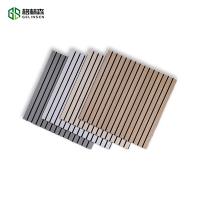 China Hot Sale Wooden Slat Acoustic Panels High NRC 0.85 Noise Reduction for Open-Plan Offices for sale