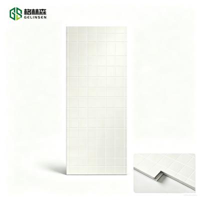 China SPC Wall Panel 4mm Waterproof Click Lock Wall Cladding Mold Proof for Bathroom Damp Area for sale